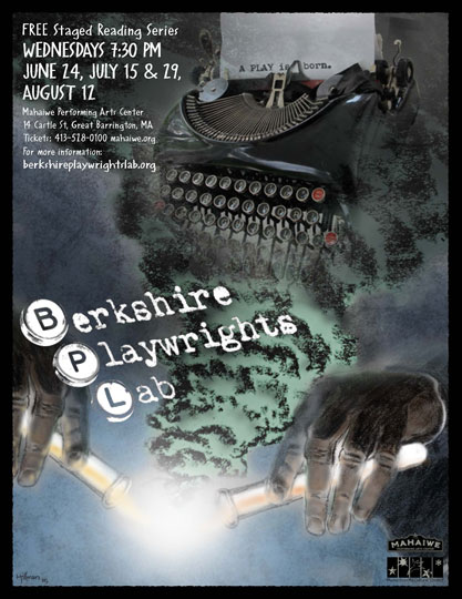 Berkshire Playwrights Lab poster - Ben Hillman & Company